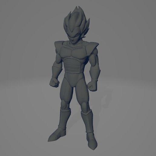 🪖 Vegeta figurine・ STL File for 3D printing・Cults