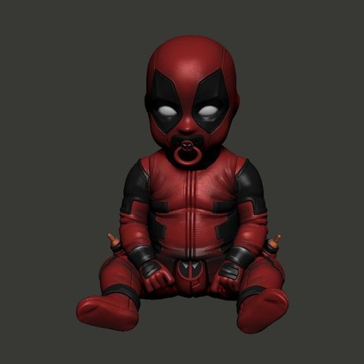 👶 BABY DEADPOOL・ 3D File for 3D printing・Cults