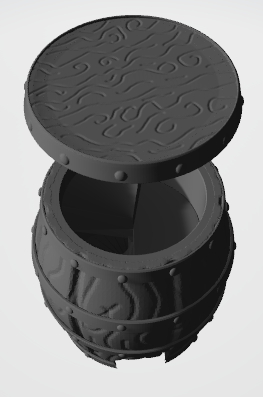 3D file Dice tower barrel 🎲 ・3D printable model to download・Cults