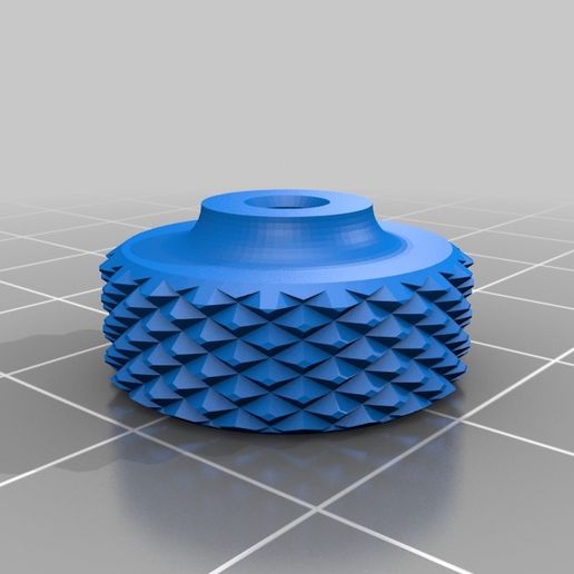 🔩 Thumbwheel with Nut Insert・Free 3D File for ・Cults