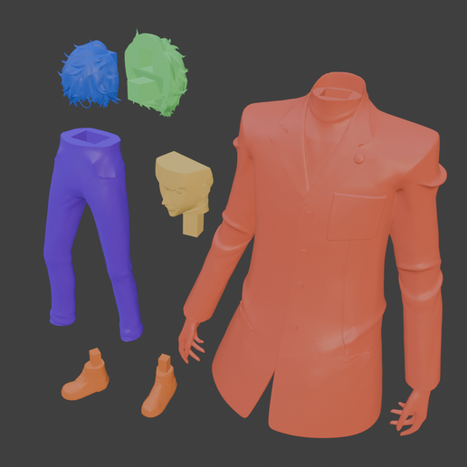 🃏 Ren Amamiya Persona 5 Royal・ 3D File for 3D printing・Cults