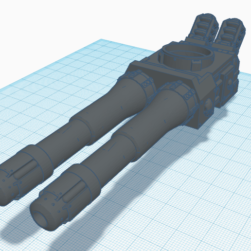 🔫 Battle Doggo Laser Gun・Free STL File for ・Cults