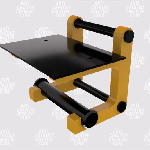 🏷️ Label Printer Wall Mount with Label Roll Holder- Munbyn・ STL File ...