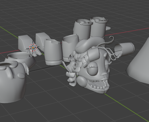 🧸 dolly fnaf figure parts・Free OBJ File for 3D printing・Cults