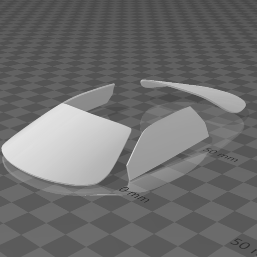 STL file Chevrolet Camaro SS LM Race Car Shell Body - Divided Parts for ...