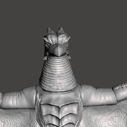 👹 GODZILLA RADON MONSTER FAN ART RETRO KAIJU・ OBJ File for 3D printing ...