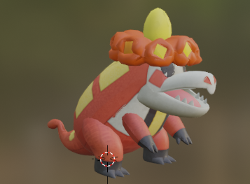 Fichier STL gratuit crocolor pokemon scarlet and violet 3d figurine 🐉 ...