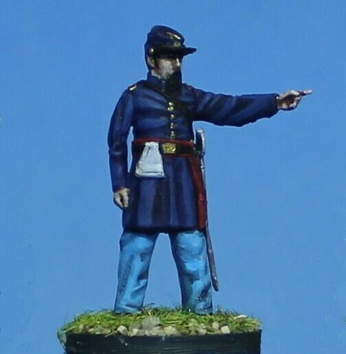 🇺🇸 15mm ACW USA Artillery Officer・ 3D File for ・Cults