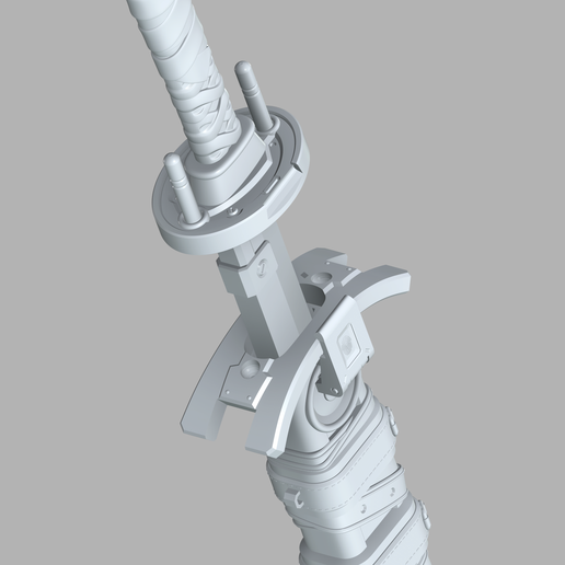 🗡️ Zenless zone zero Hoshimi Miyabi sword for 3dprint・ 3D File for 3D ...