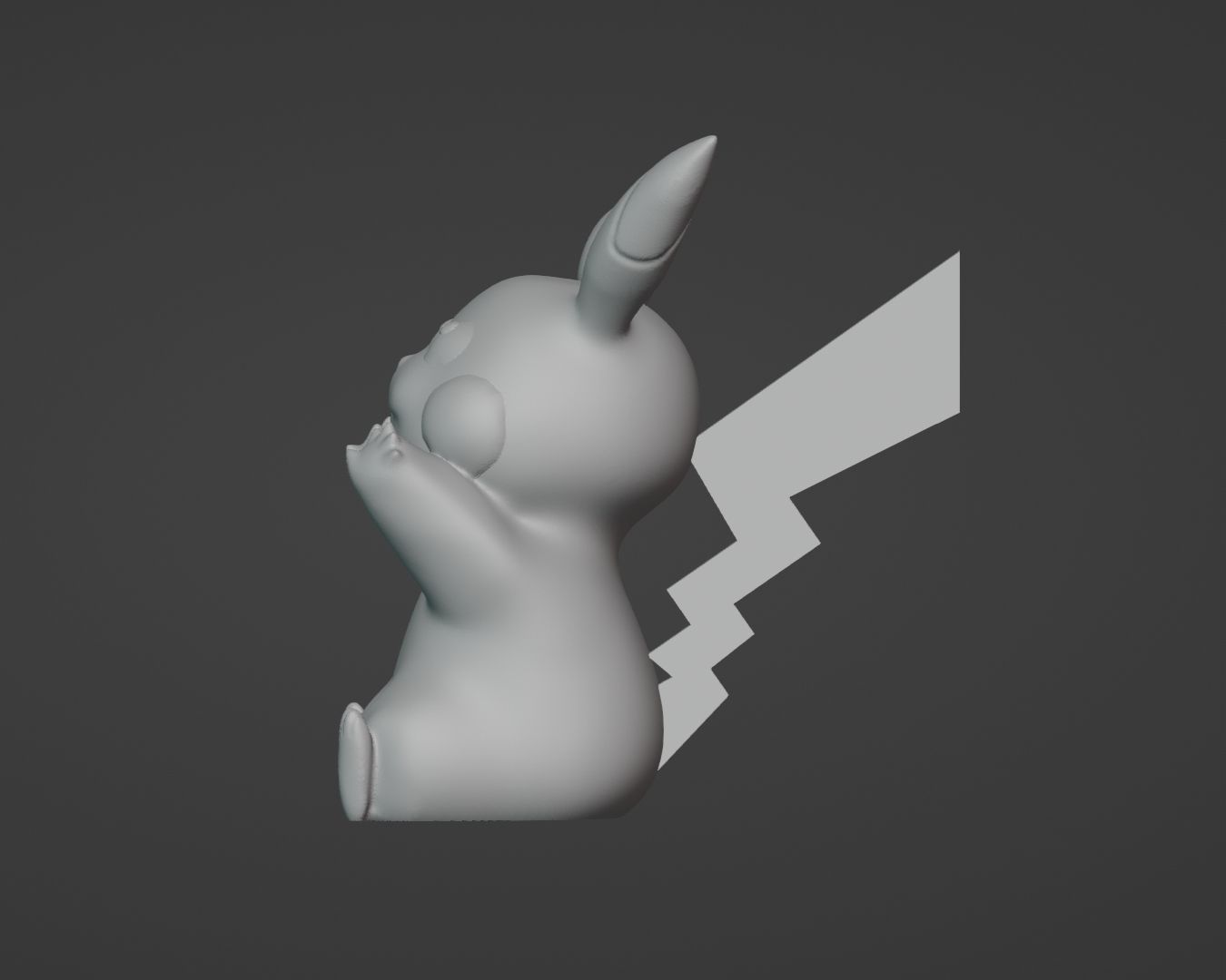 Download STL file Pikachu • 3D printing object ・ Cults