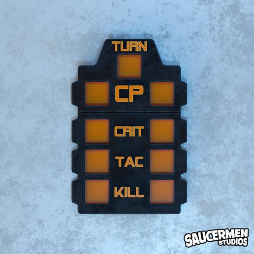 STL file Kill Team 2024 Score Tracker Dashboard 🎲 ・Model to download ...