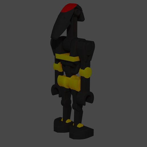 🤖 B1 Battle Droid V5 (Lego Compatible) (Includes parts for BX Commando ...
