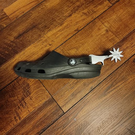 🤠 Croc Spurs・ STL File for 3D printing・Cults