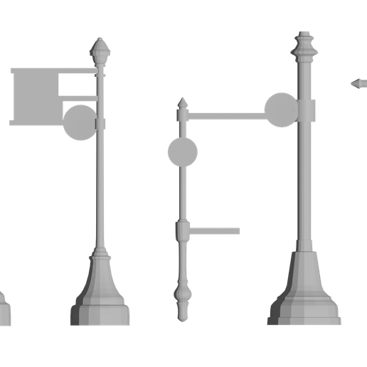 🔦 Lamp Post・ STL File for 3D printing・Cults