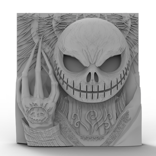 📁 3D Model STL File for CNC Router/Laser & 3D Printer Hand Skull ...