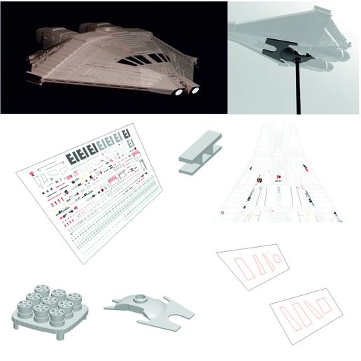 👽 Extra Detail Kit For ALIEN NARCISSUS Studio Scale 3D Model By ...