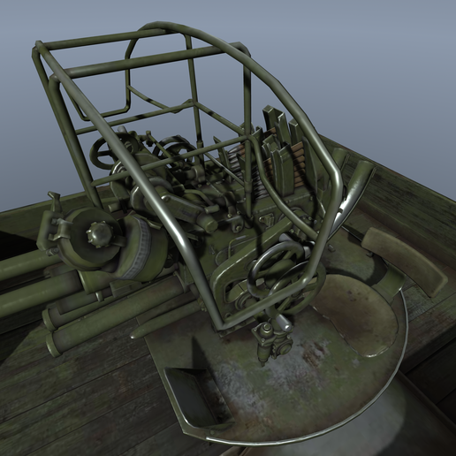 STL file ZiS-12 (94-KM) 1:300 🚁 ・3D print object to download・Cults