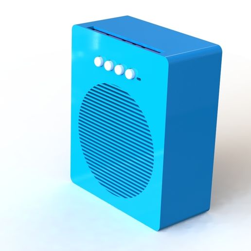 🔉 Altavoz impreso en 3D con diseño personalizado・Archivo STL para ・Cults