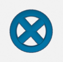 👾 X-Men Symbol・Free STL File for 3D printing・Cults