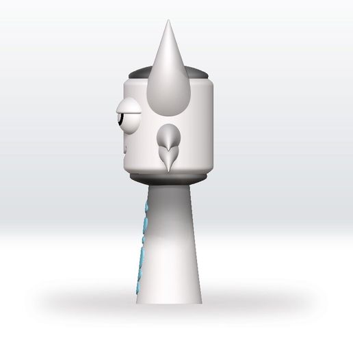 🚰 Sprunki OC Water STL file 3D Model Character Fanart・Archivo STL para ...