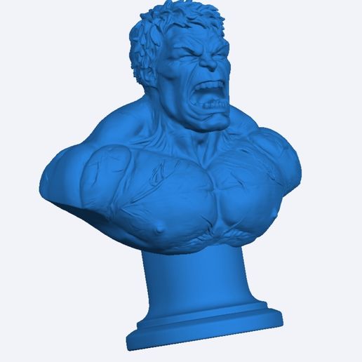 🦸 marvel hulk avengers bust・ STL File for 3D printing・Cults