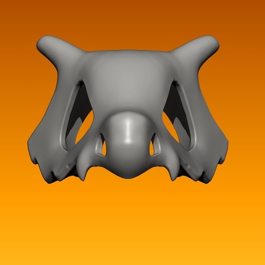 STL file Bone mask - Animal - statue - 3D print 🦴 ・3D printable design ...