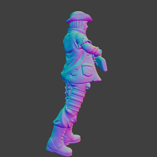 STL file Female action figure 4 3D Model for Printing ♀️ ・3D printer design to download・Cults