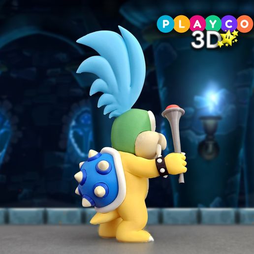 ️ Larry Koopa・ 3D File for 3D printing・Cults