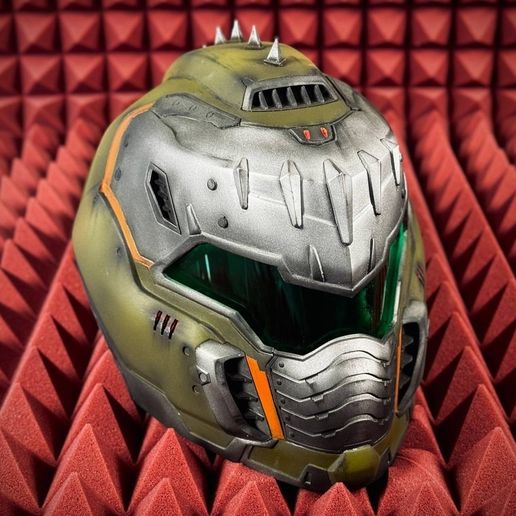 🪖 Printable Doom Dark Age Helmet for print Printable STL・ STL File for ...