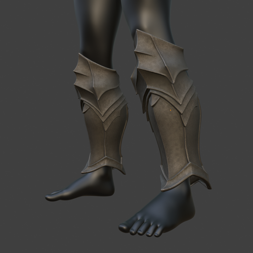 🎭 Black Knight Greaves・ STL File for 3D printing・Cults