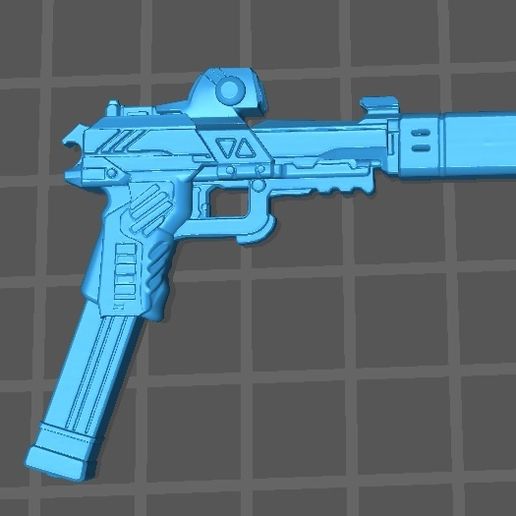 🌹 1/12 gi joe clasificado estilo rifle/arma LA ROSA・Archivo STL para ...