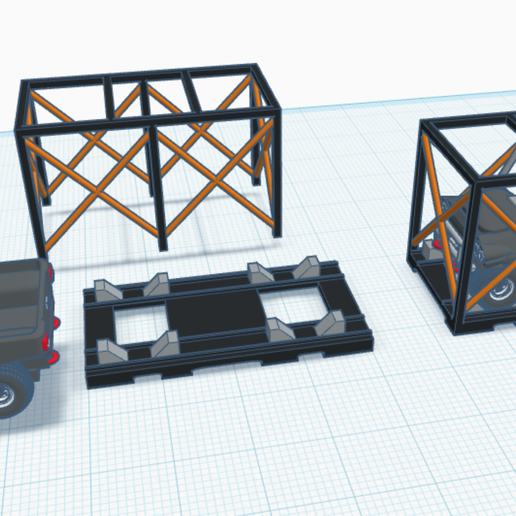 🚗 ATV "CRATED" FOR TRAILERS AND FLAT CAR LOADS in HO scale・ STL File ...