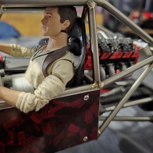 🌙 rc speedy r2 moon buggy interior panels seat・ STL File for 3D ...