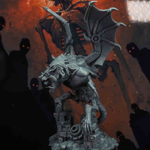 🧛 Hellbat・ 3D File for 3D printing・Cults