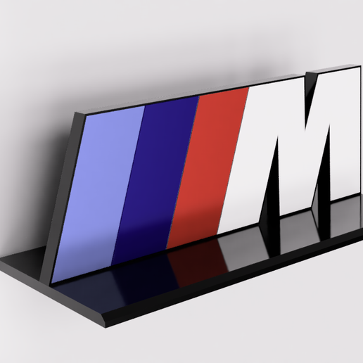 🎁 Logo in BMW M design・ STL File for 3D printing・Cults