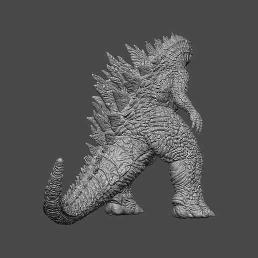 STL file Godzilla (2014) Angry Pose 😡 ・3D printing design to download・Cults