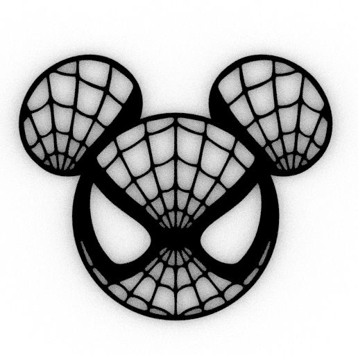 STL file mickey man spider man 👨 ・3D printer design to download・Cults