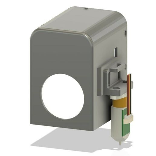 Free 3D file Fokoos Odin-5 F3 Fan cover with bltouch mount and Z-limit ...