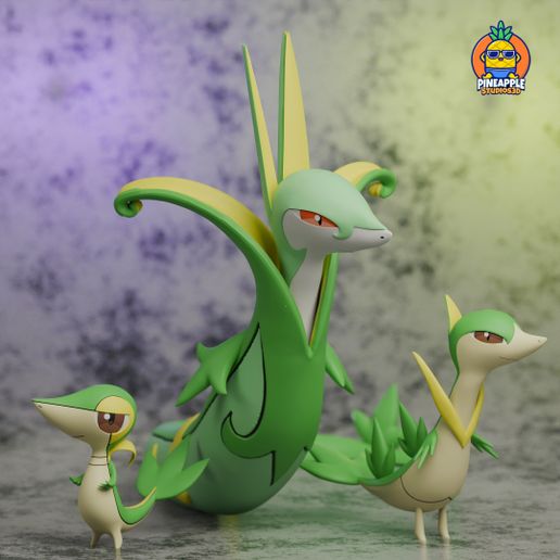 servine evolves into serperior