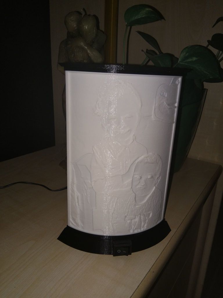 Archivo 3D gratis Lithophane Stand・Modelo para descargar y imprimir en ...