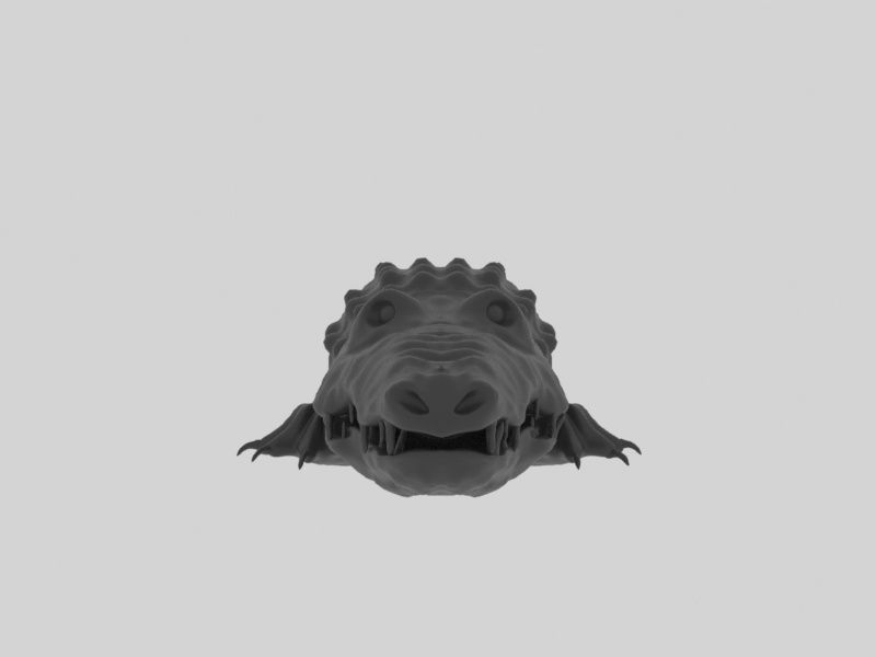 Download STL file Alligator • 3D print object ・ Cults