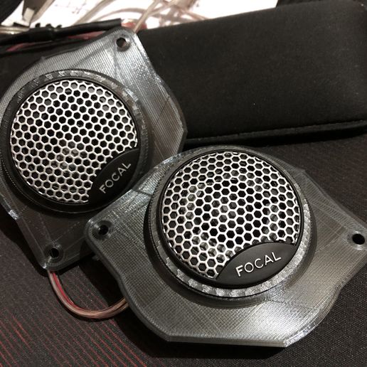 🚗 Audi A4 Tweeter for center console / Audi A4 Center console tweeters ...