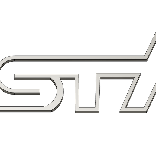 subaru sti logo vector
