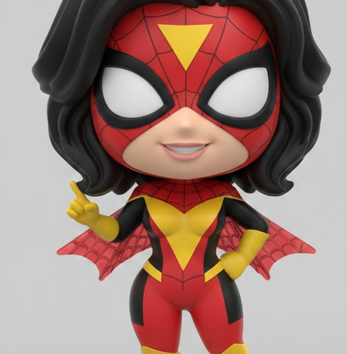 🕷️ Spider Woman an Avenger - MCP・ STL File for 3D printing・Cults