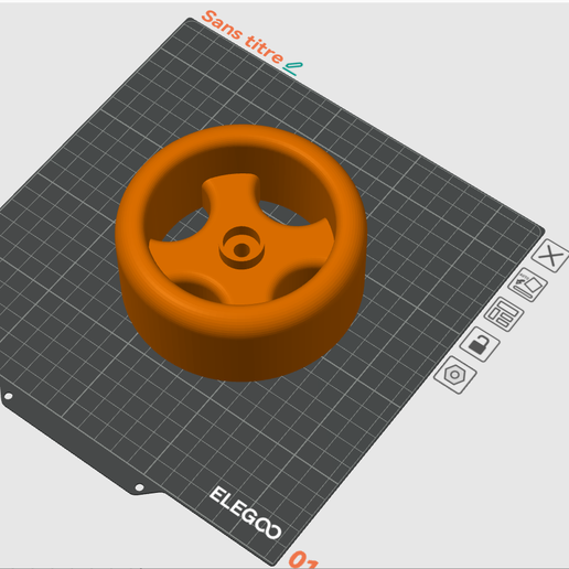 🛞 compressor wheel・ STL File for 3D printing・Cults