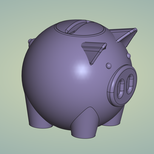 🏦 Piggy Bank・Free STL File for 3D printing・Cults