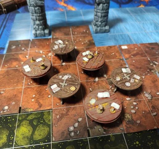 🎲 Descent 3 Legends of Darkness - Act 1 - Scenography Pack・ STL File ...
