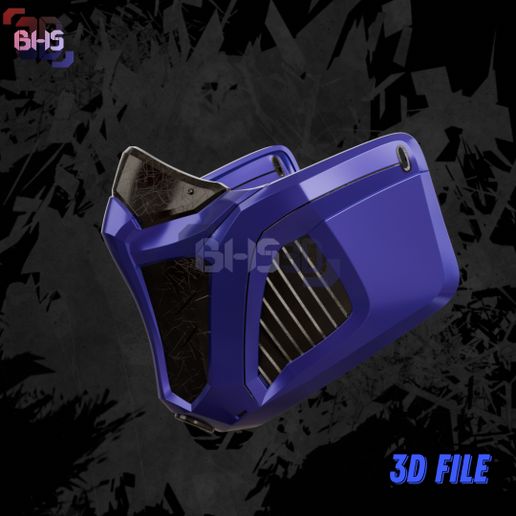 3D file MR Hawkeye Mask 3D STL File 📁 ・3D printable design to download ...