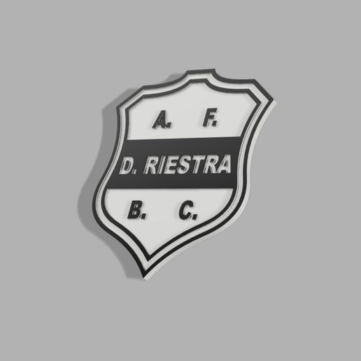 🛡️ RIESTRA SPORTS SHIELD・ 3MF File for 3D printing・Cults