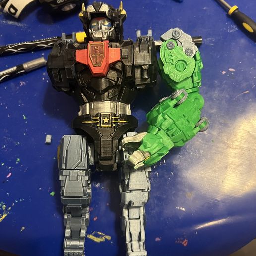 🌆 Zoid Voltron 3d printing・3D Print with the Toybox 3D printer・Cults
